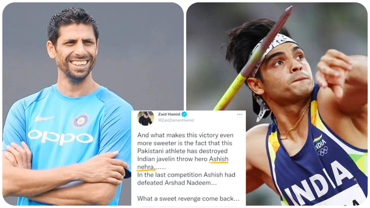 Pakistani Zaid Hamid Confuses Ashish Nehra With Neeraj Chopra, Memes On ...