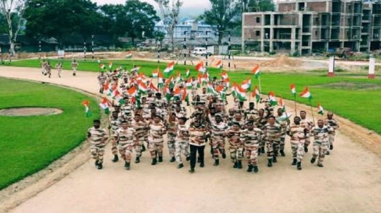 Itbp Jawans Will Hoists National Flag At 75 High Altitudes Borders Near ...