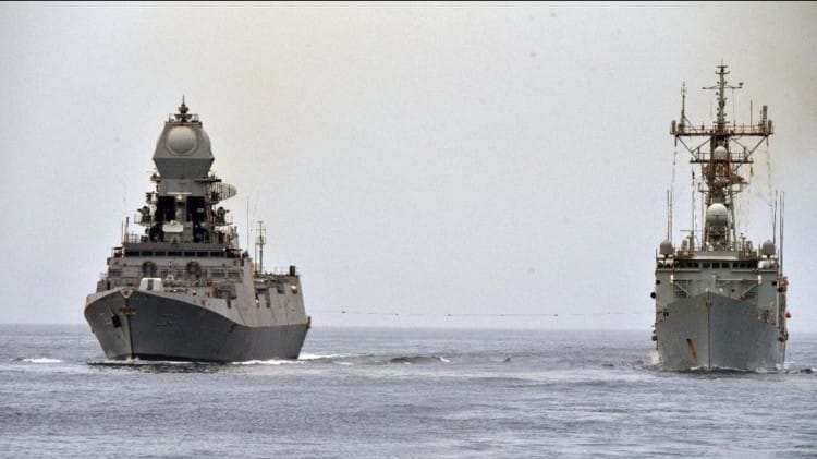 Indian Navy Deploys Second Guided-missile Destroyer In Gulf Of Aden ...