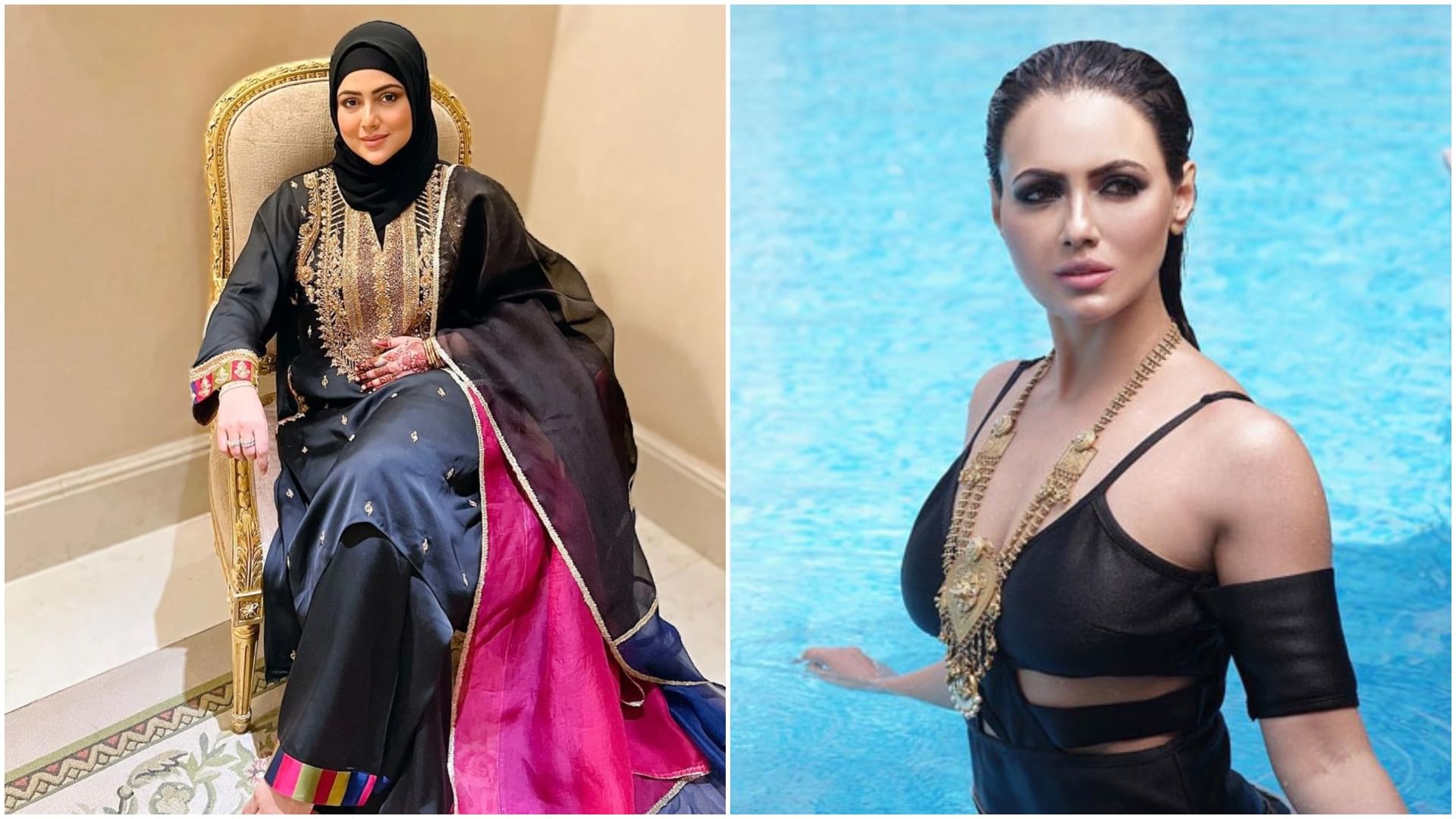 Bigg Boss Fame Sana Khan Revealed Why She Choose To Wear Hijab - Entertainment News: Amar Ujala ...
