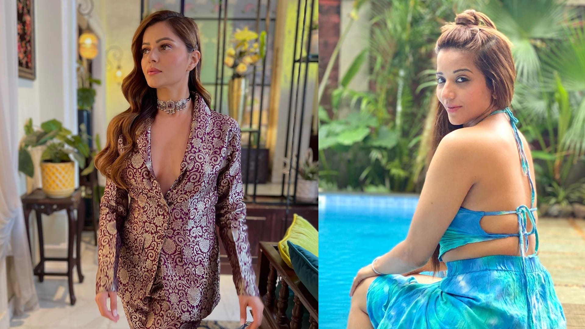 Photos Of The Day Monalisa Bold Pics In Bikini Rubina Dilaik Sizzling Look Today Celebrity ...