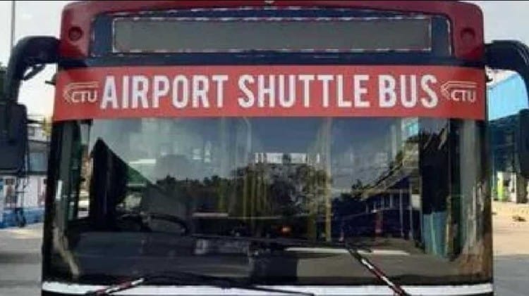 आज शुरू होगी शटल बस सेवा:एयरपोर्ट से पंचकूला बस स्टैंड जाना होगा आसान ...