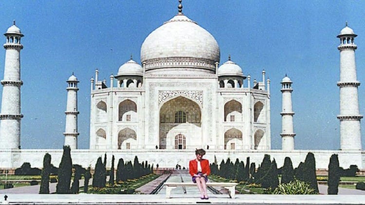 Princess Diana Left Her Mark Forever In The Taj Mahal As Diana Bench ...