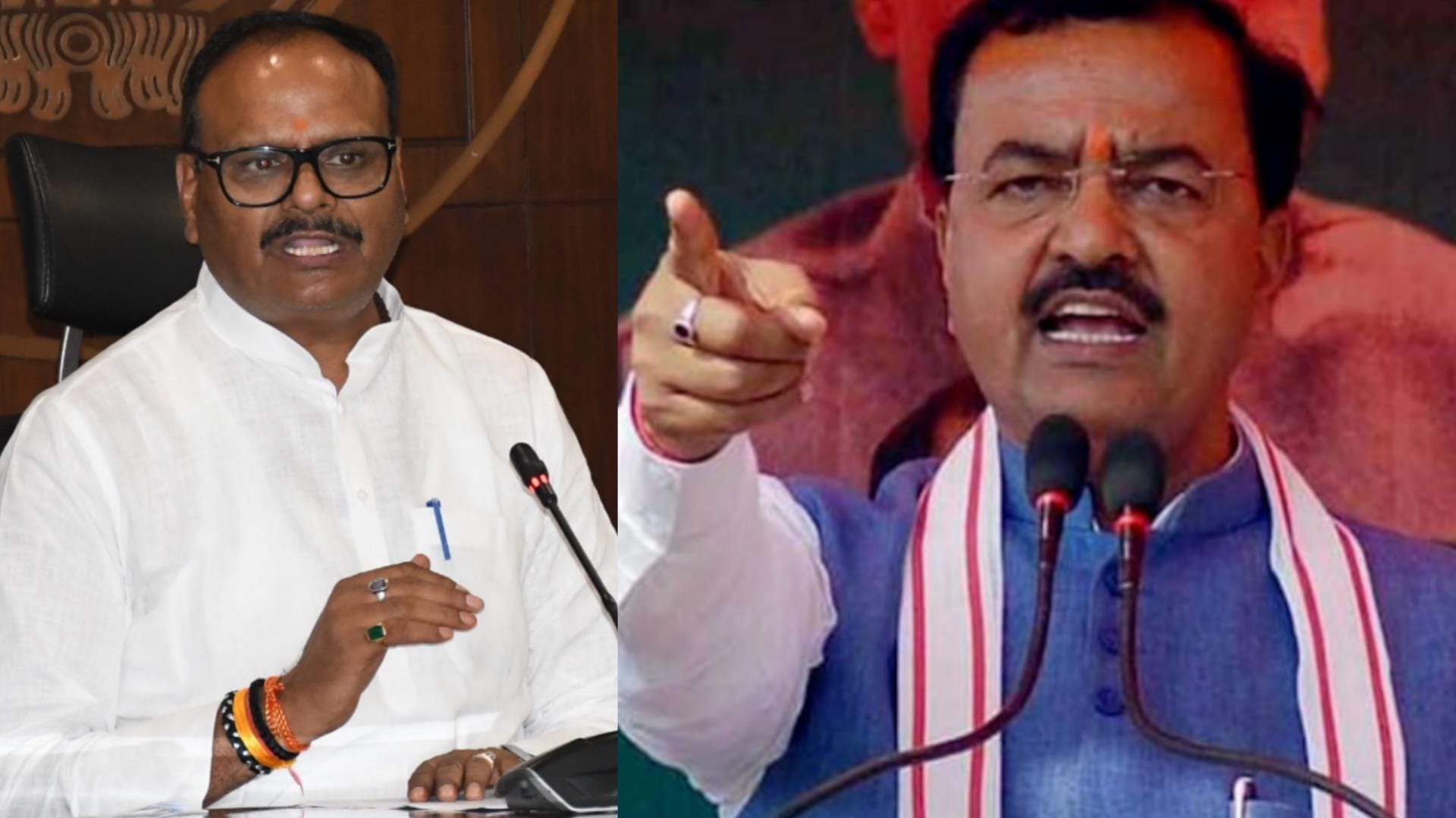 Deputy Cm Brajesh Pathak And Keshav Prasad Maurya Speak On Decision On ...