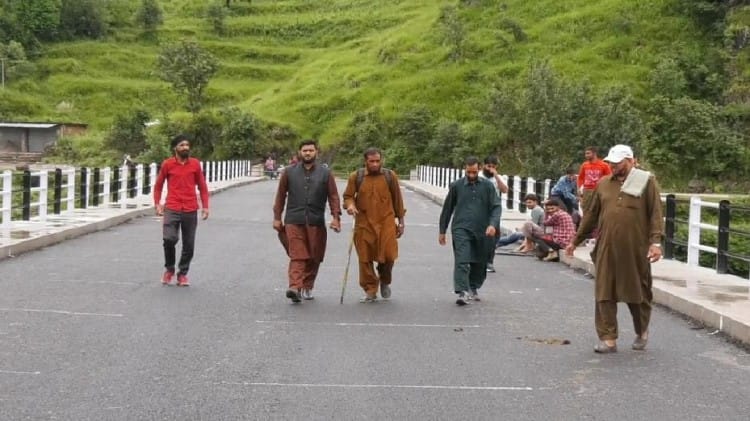 Poonch Loc: Bridge Built Betar River, Villages Line Of Control Will ...