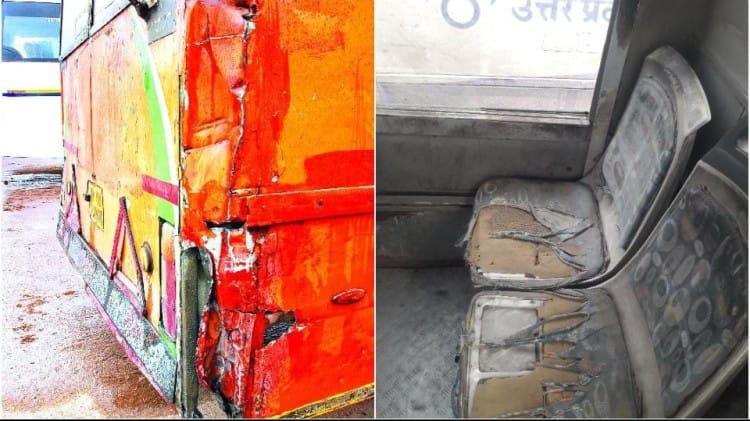 Poor Condition Of Roadways Buses Very Risky For Passengers In Agra ...