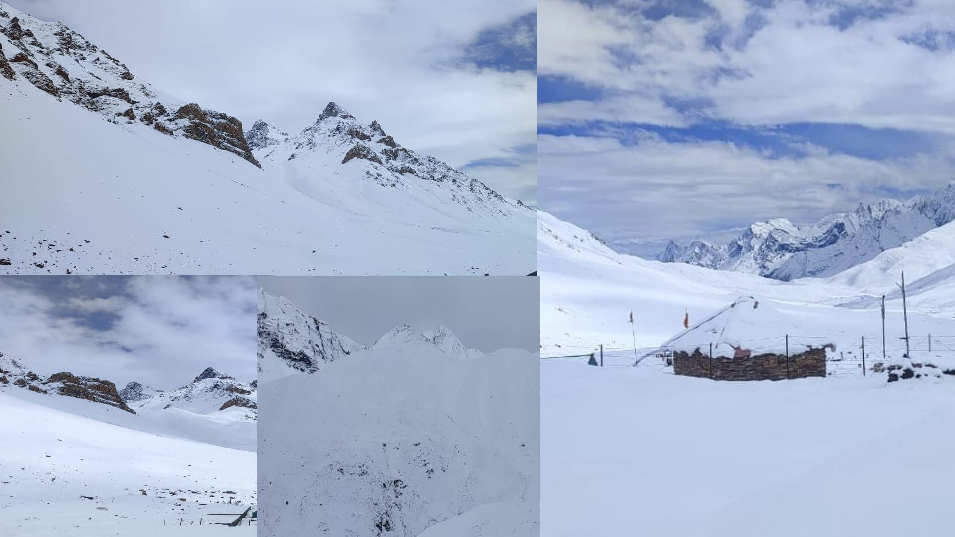 Snowfall In Uttarakhand:सीजन का पहला हिमपात, बदरीनाथ-हेमकुंड साहिब और ...