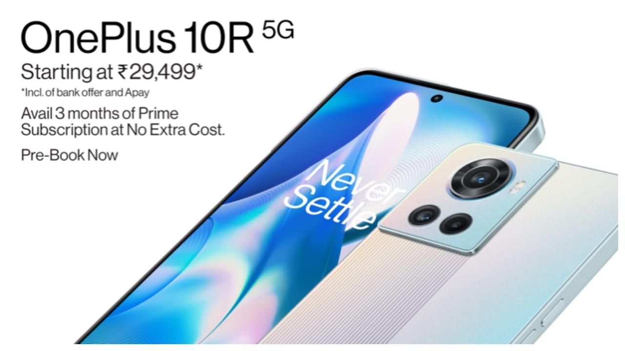 Oneplus 10r 5g Prime Blue Edition Launched In India With 150w Charging Specifications Price ...