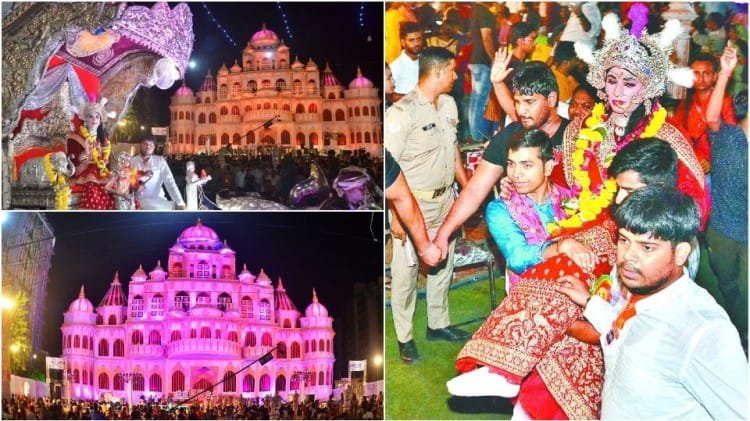 Janakpuri Mahotsav 2022 Huge Crowd Gathered For The Darshan Of Sita Ram ...