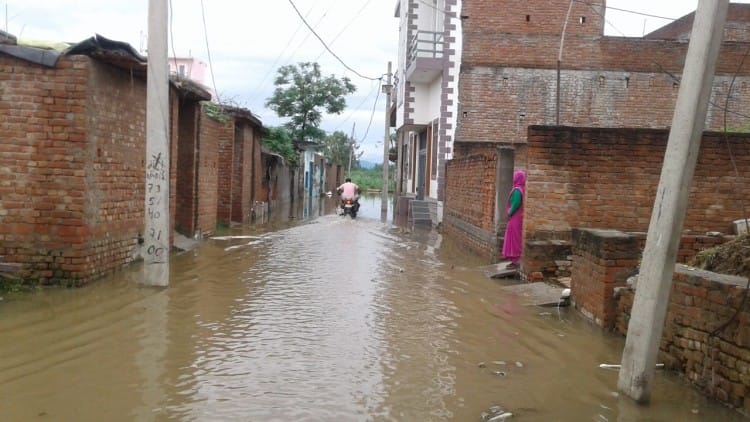 Water Level Of Kho River Increased, Water Entered The Fields - Bijnor ...
