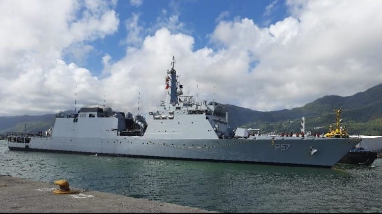 Ins Sunayna In Seychelles To Mark India's Maiden Participation In Cmf ...