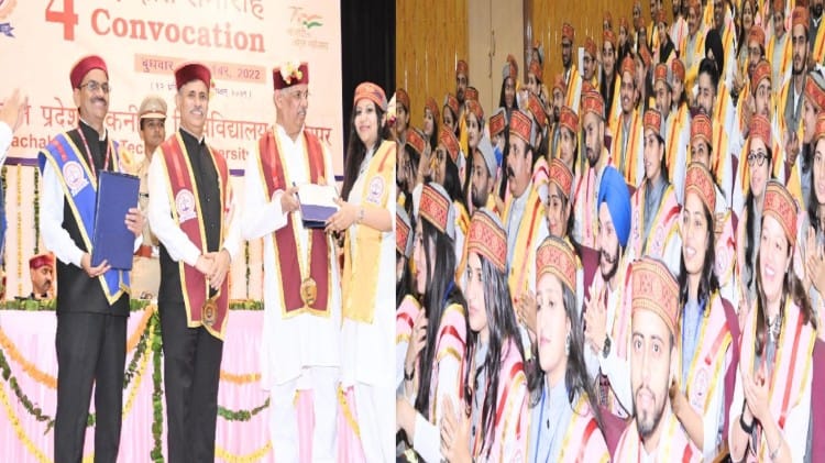 Himachal Technical University Meritorious Students Felicitated By ...
