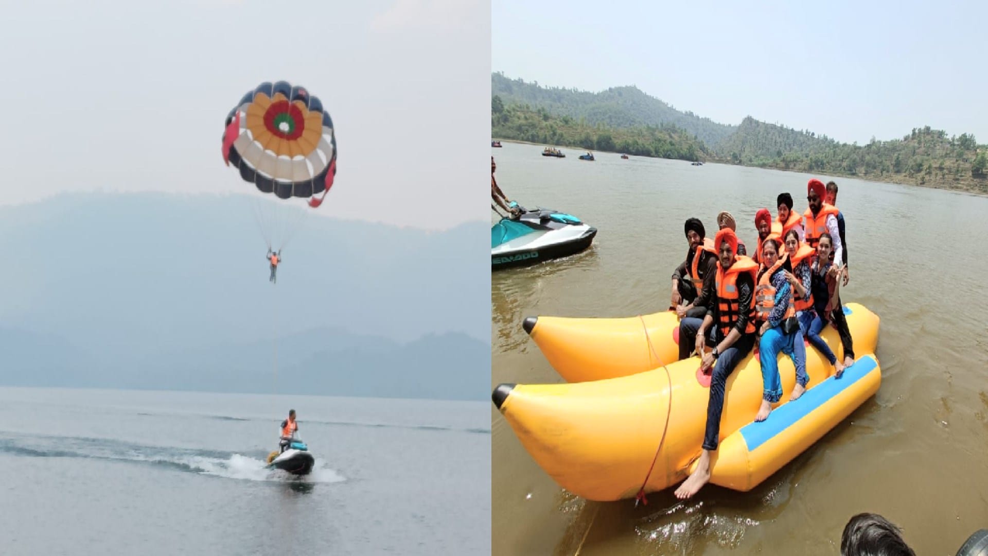 'banana Ride' To Be Held In Gobindsagar Lake For The First Time - Amar ...