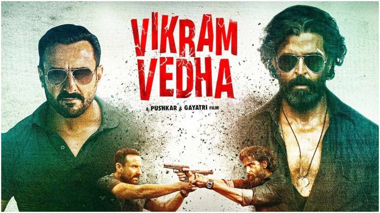 Vikram Vedha Box Office Collection Day 6 Hrithik Roshan Saif Ali Khan Pushkar Gayathri Film ...
