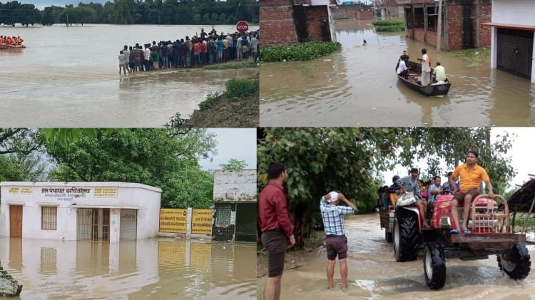 Up Flood News Today: Flood In Balrampur And Shravasti District Of Uttar ...