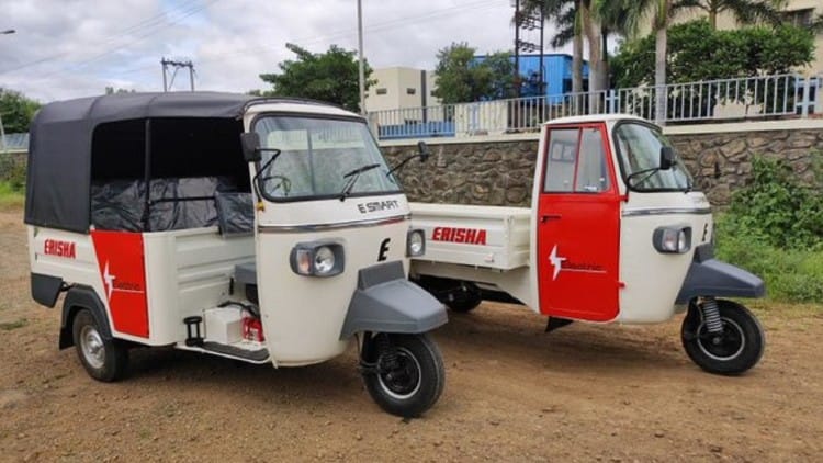 Erisha E Mobility Launches Passenger And Cargo Electric Vehicles And Ev ...