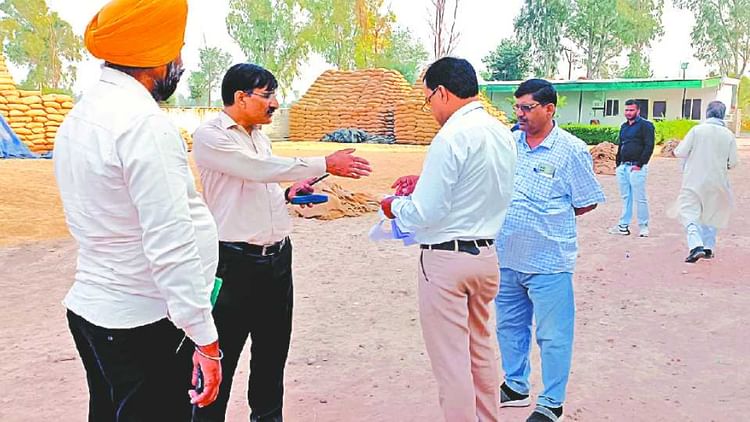 40 Thousand Quintal Paddy Gate Pass Deleted In Assandh Grain Market ...