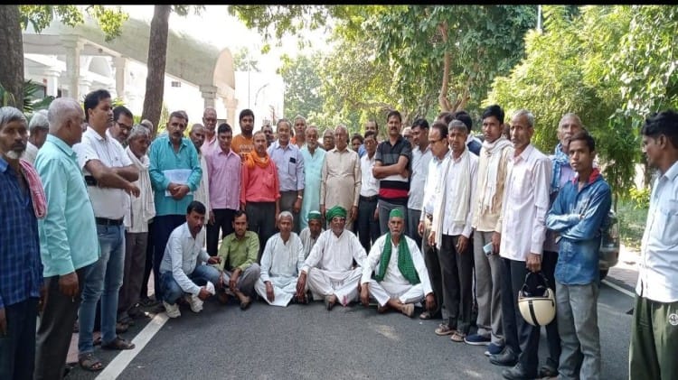 Farmers Protests In Ada Land Acquired Inner Ring Road Demands For ...