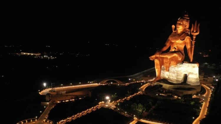Shiva Statue:विश्व की सबसे ऊंची शिव प्रतिमा 'विश्वास स्वरूपम्' का ...