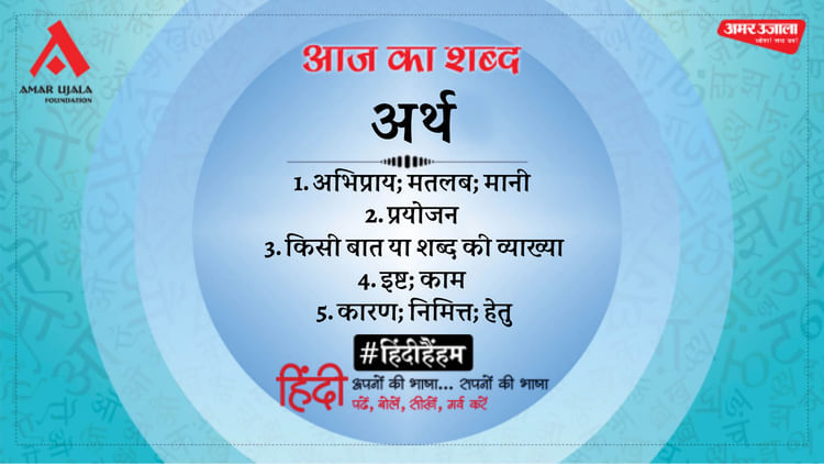 Aaj Ka Shabd Arth Dharmveer Bharti Hindi Kavita Kya Inka Koi Arth Nahin ...