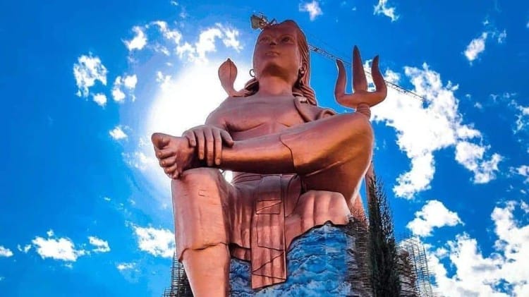 Viswas Swaroopam:नाथद्वारा में दुनिया की सबसे ऊंची शिव प्रतिमा का ...