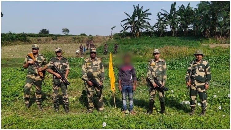 Bsf Caught Bangladeshi Man In Kolkata Handover To Border Gaurd ...