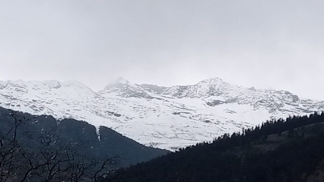 Himachal Weather Update, Snowfall On The High Peaks Of Himachal Including Rohtang, Kunjam Pass ...