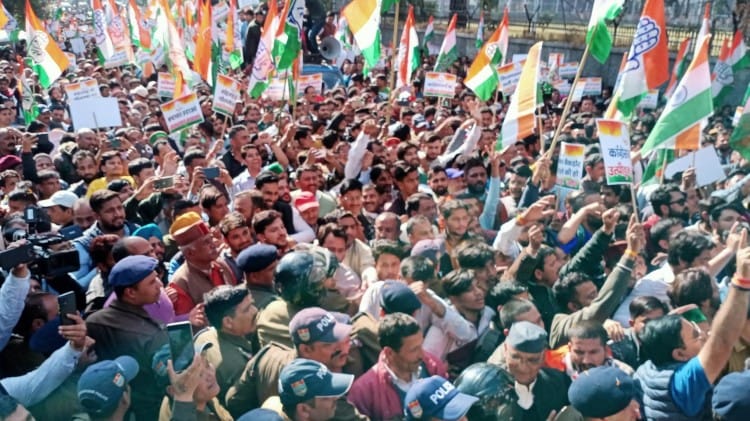 Congress Bharat Jodo Yatra Disruption In Party Pritam Faction Rally ...