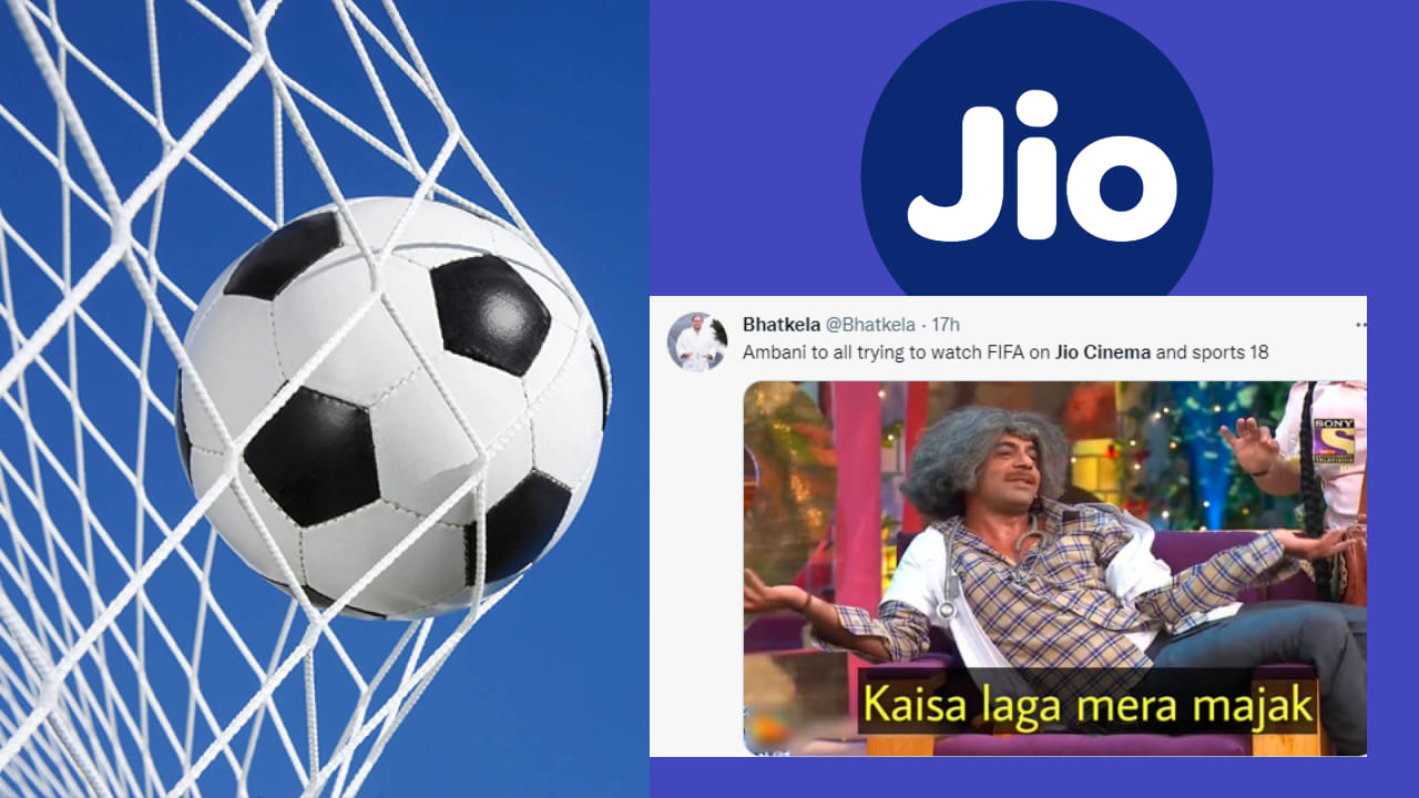 Fifa World Cup Jio Cinema Livestream Reaction India Football Fans Makes ...
