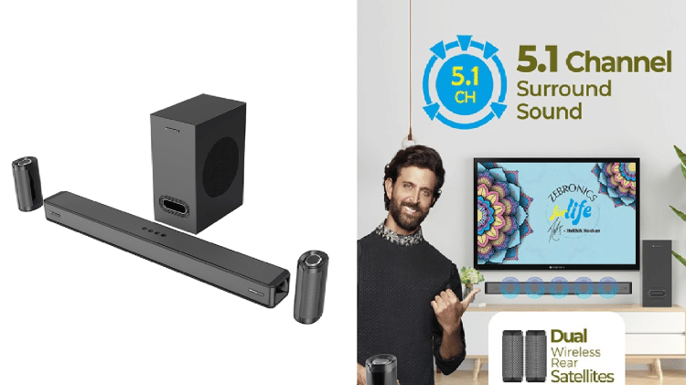 Zebronics Launches A Premium Soundbar With Dolby Atmos Zeb ...