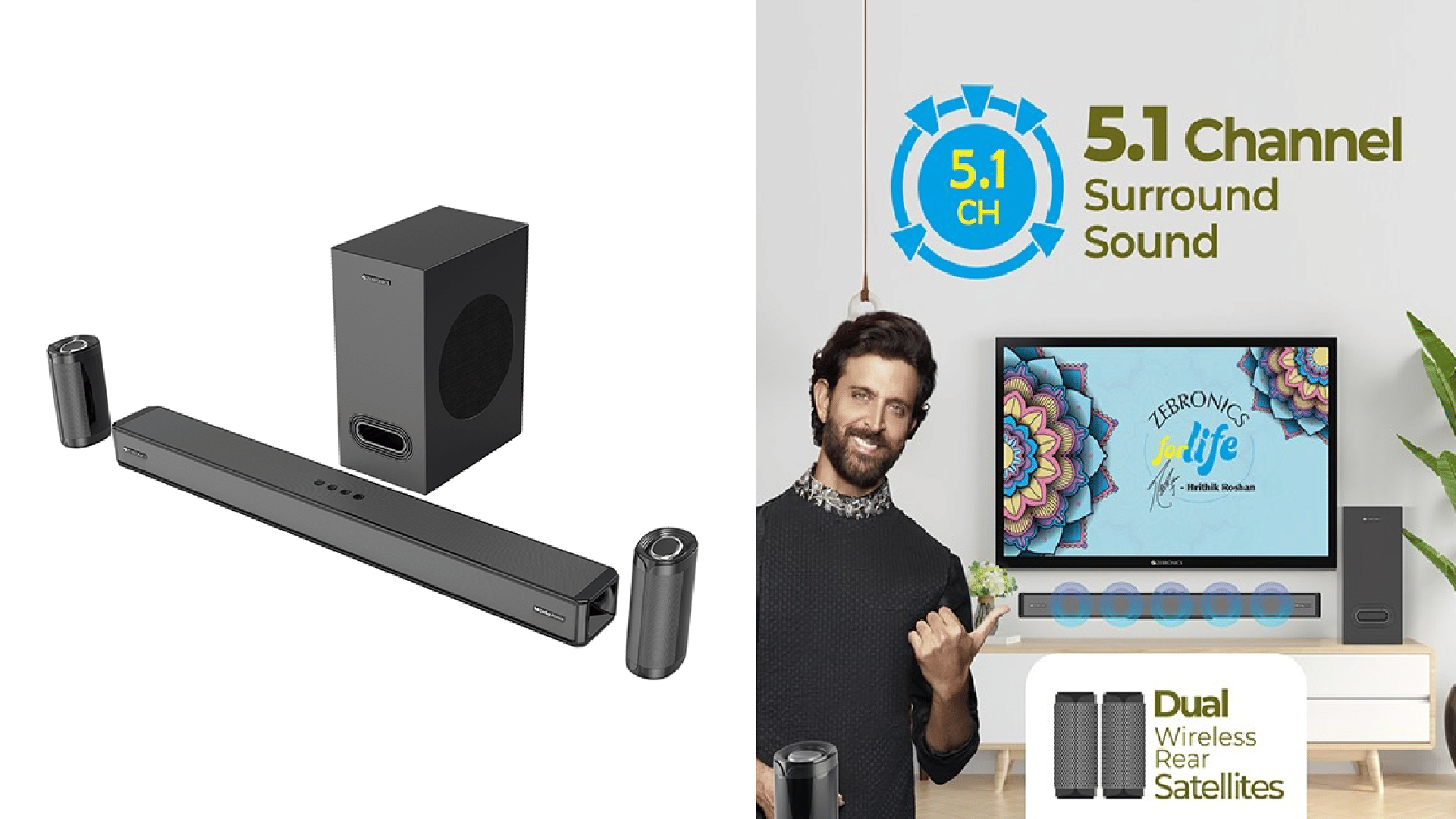 Zebronics Launches A Premium Soundbar With Dolby Atmos Zeb ...