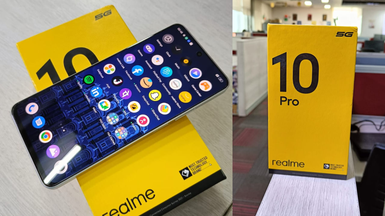 Realme 10 Pro Unboxing In Hindi Know Design Price Features Specifications Photos - Amar Ujala ...