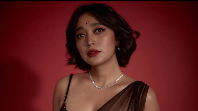 Sayani Gupta Black Saree In Pre Wedding Party Bash Look Stunning - Amar ...