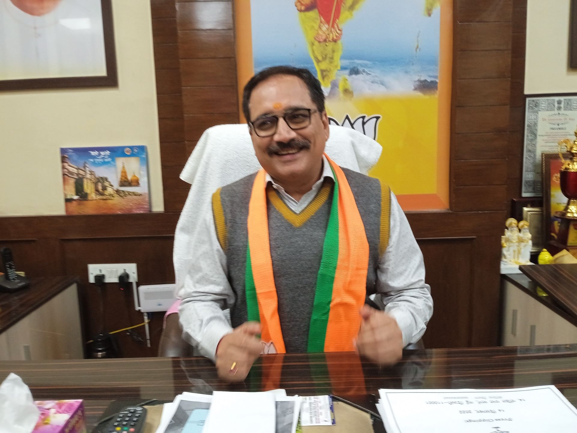 Delhi Bjp Chief Virendra Sachdeva Alleged Arvind Kejriwal To Won The Mcd Elections By Conspiracy ...