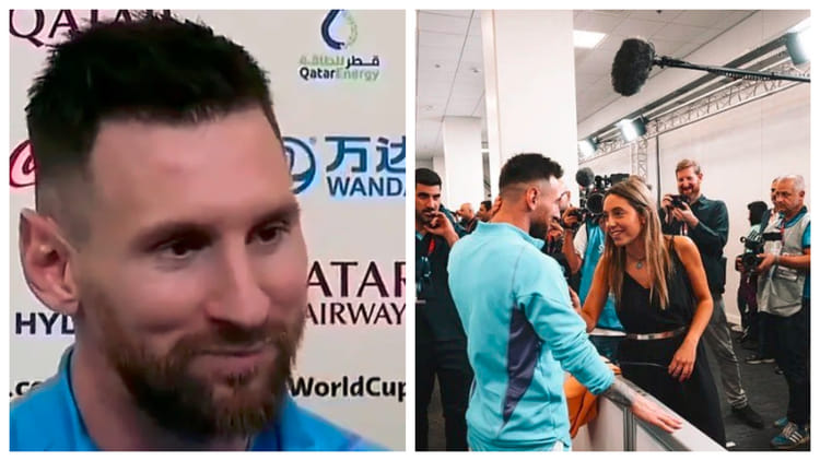 Video:लियोनल मेसी के इंटरव्यू के दौरान भावुक हुई पत्रकार, कहा ...