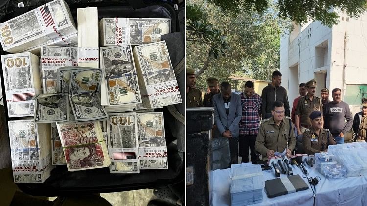 Greater Noida Police Nabs Online Fraud Nigerian Gang Fake Passport Of