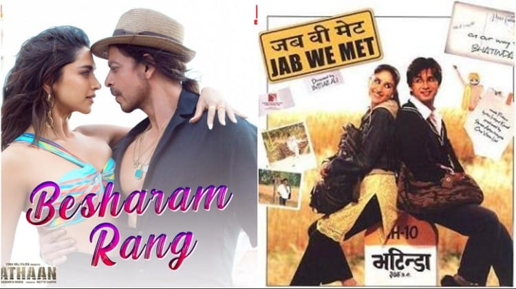 These Bollywood Songs Accused For Copyright Pathan Besharam Rang ...