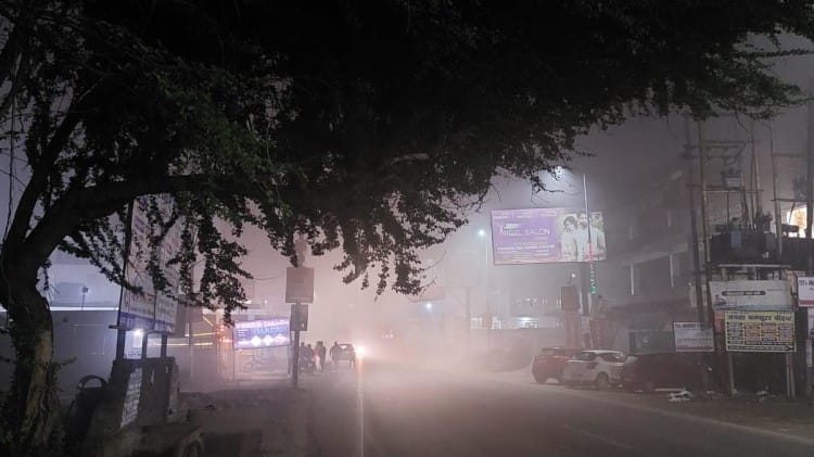 Weather News Wester Up: Fog Disturbed, Temperature Reached Five Degrees ...