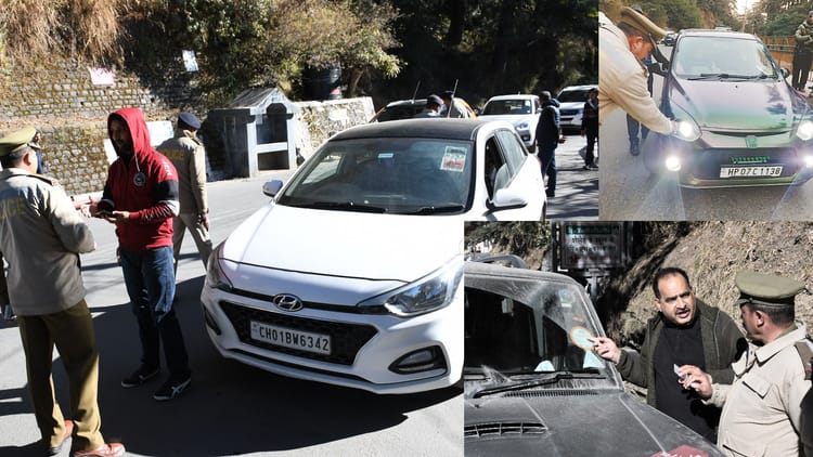 Traffic Magistrate Shimla Challan 42 Vehicles Modified Cars With Led ...