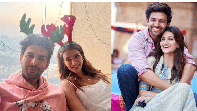 Kartik Aryan:कार्तिक आर्यन ने इस अभिनेत्री के साथ मनाया क्रिसमस, फैंस ... Kartik Aryan:कार्तिक आर्यन ने इस अभिनेत्री के साथ मनाया क्रिसमस, फैंस ...