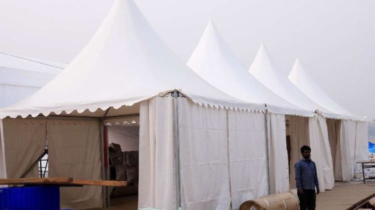 Varanasi:गंगा पार टेंट सिटी में खुलेगी अस्थाई पुलिस चौकी, इंस्पेक्टर ...