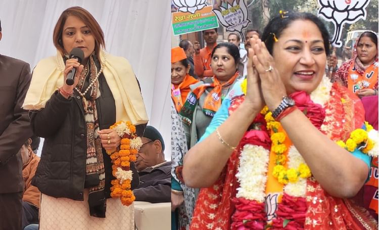 Delhi Mayor Election: Bjp Fields Rekha Gupta Against Aap Shelly Oberoi - Amar Ujala Hindi News ...