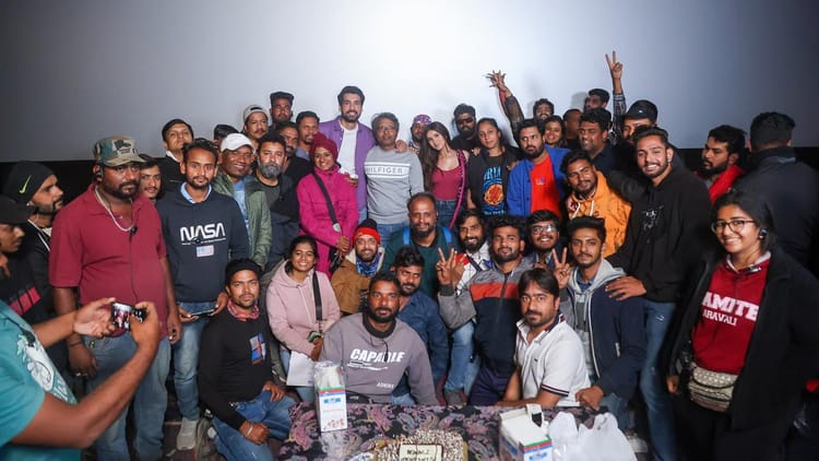 Tara Sutaria Completed Apurva Film Shooting Makers Shares Pic With All ...