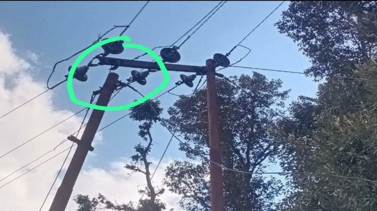 Uttarakhand Joshimath News: Ht Line Pillars Skewed Due To Landslide ...