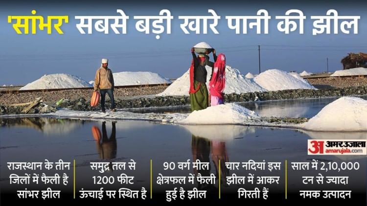 Rajasthan Sambhar Salt Lake History Facts And Location All You Need To Know - Amar Ujala Hindi ...