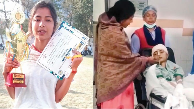 Greater Noida Engineering Student Sweety Accident Condition Still ...