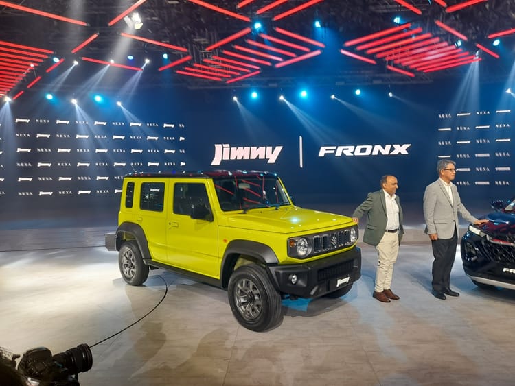 Maruti Suzuki Jimny:मारुति जिम्नी को मिली 30 हजार से ज्यादा बुकिंग ...