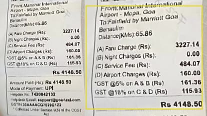 Goa Taxi Rate Is Higher Than Travelling Ticket Goa Tourism Taxi Driver ...