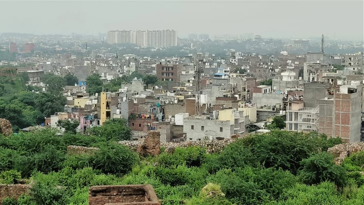 Tughlaqabad Fort Land Encroachment 1200 Came Home Under Action - Amar ...