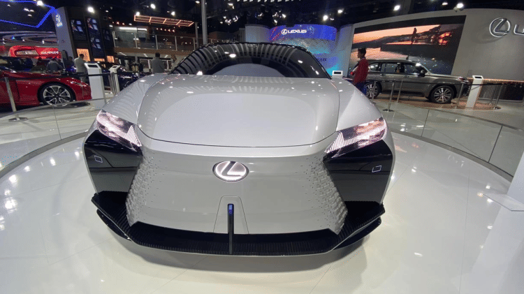 Lexus Showed Electric Concept Car Lf Z At The Auto Expo 2023, It ...
